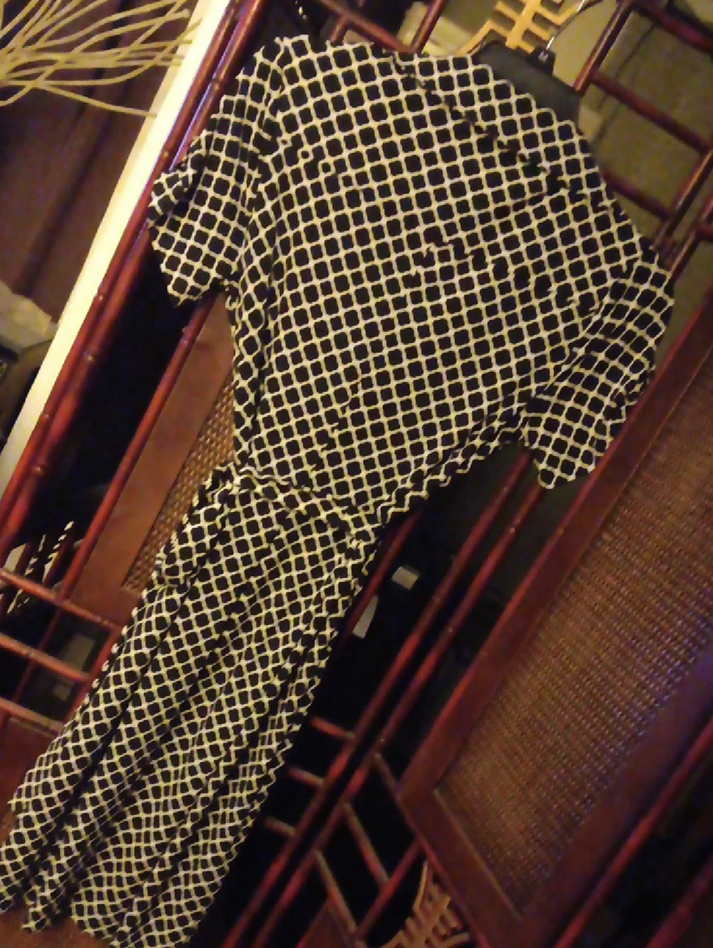 Enfocus Studio | Dresses | Enfocus Studio Black And White Polka Tile ...